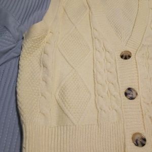 Hazel Moon | Sweaters | Hazel Moon Juniors Cropped Sweater Vest Size M ...